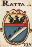 Armoriale delle famiglie italiane (Rat) - Armoriale